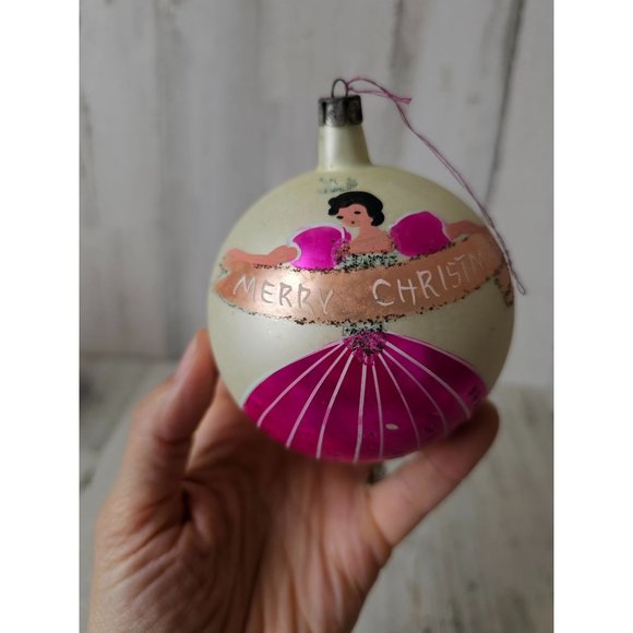 unbranded | Holiday | Vintage Poland Princess Ball Ornament Xmas Tree ...
